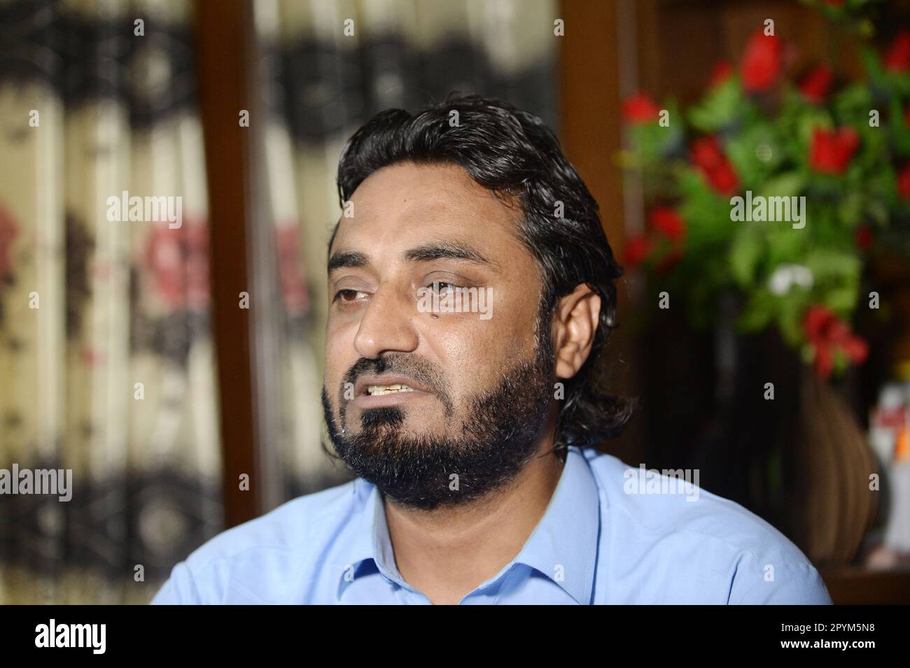 Swabi, Pakistan's Swabi. 3rd May, 2023. Nasrullah Khan, a Pakistani ...