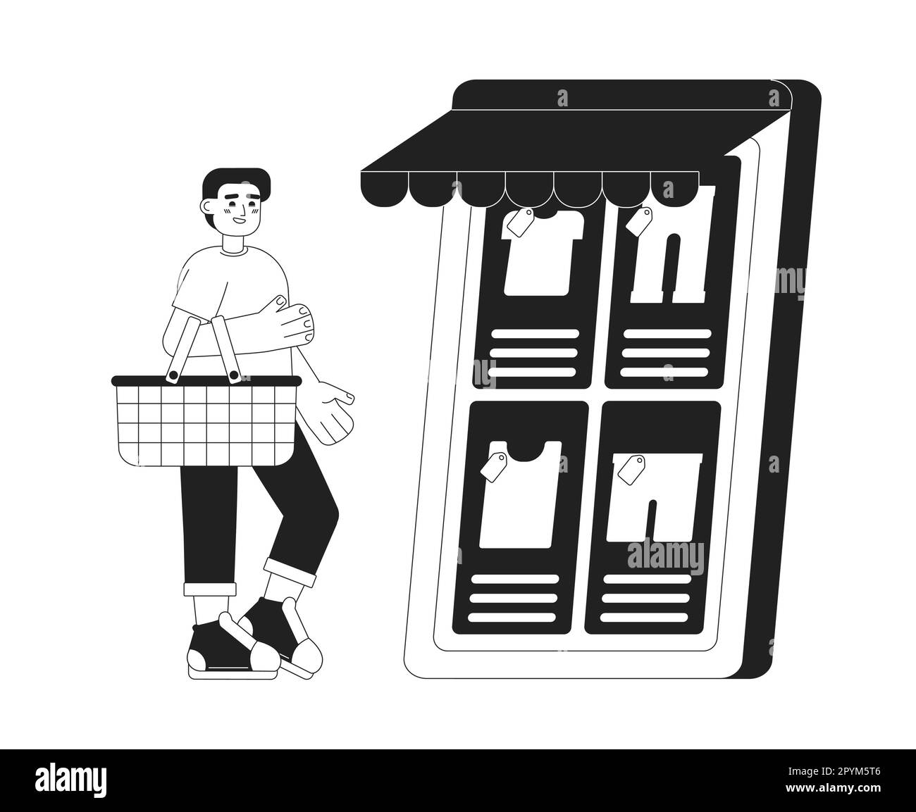 Person buyer icon animation hi-res stock photography and images - Alamy