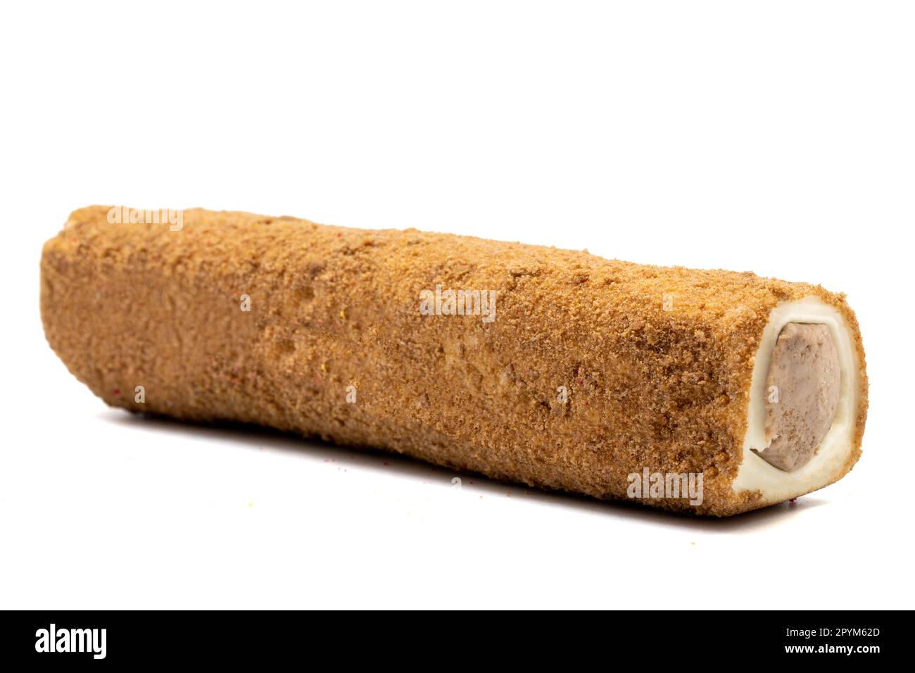 Turkish Delight with Biscuit Powder. Turkish delight with cream filling ...