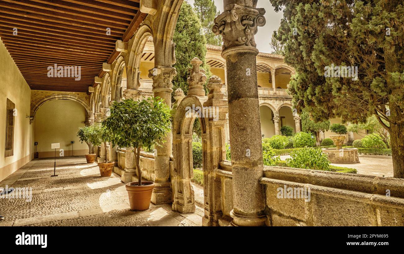 Monastery of Yuste, 15th Century Gothic-Renaissance Style, European ...