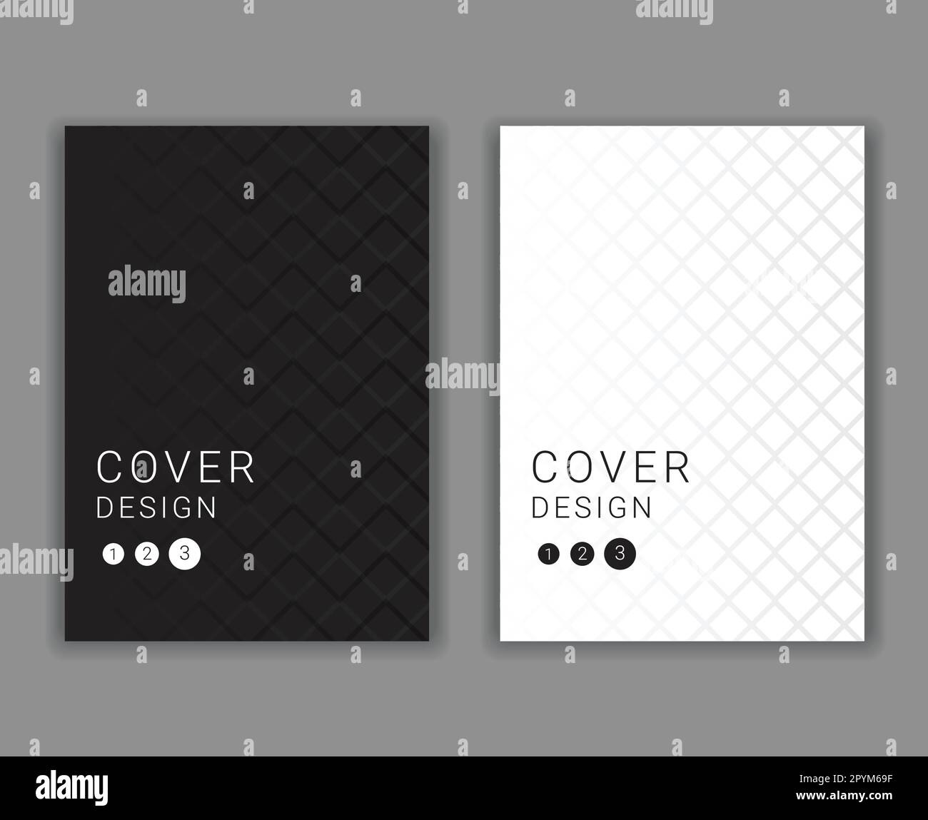 Book Cover Design Template, A4 size Stock Vector Image & Art - Alamy