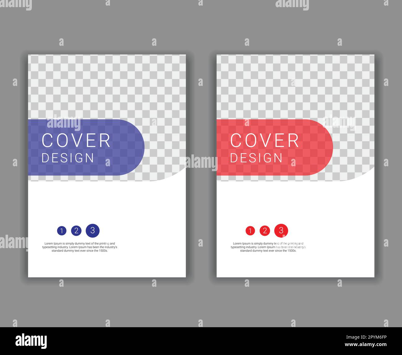 Book Cover Design Template, A4 size Stock Vector Image & Art - Alamy