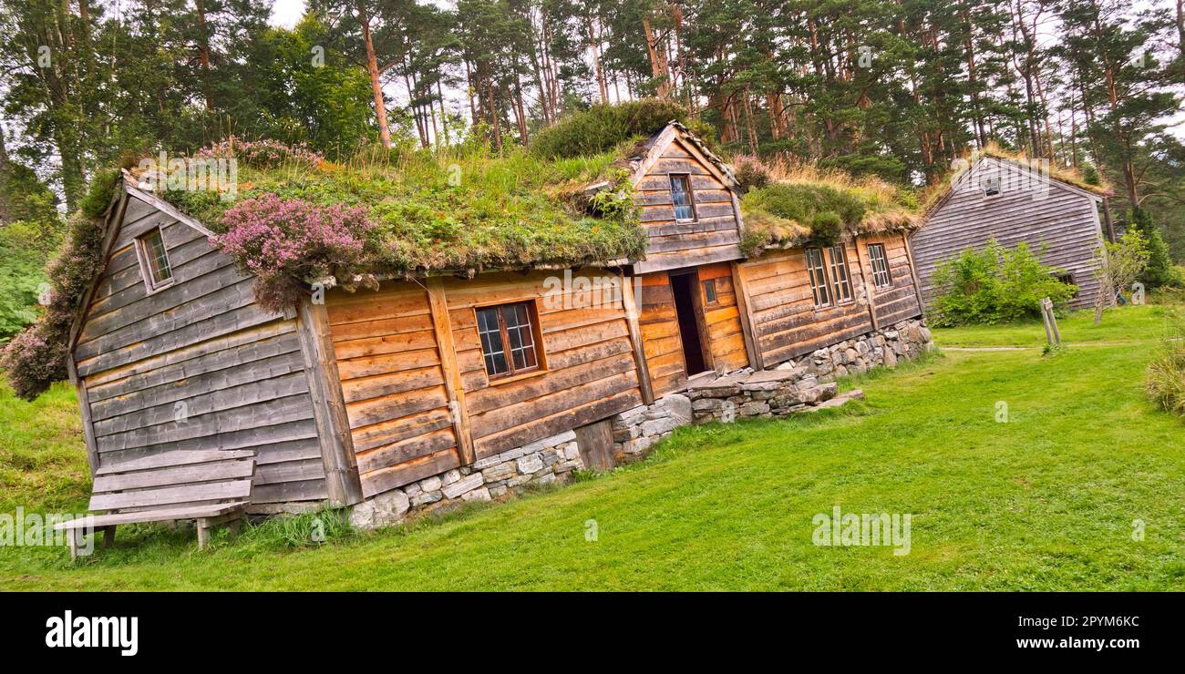 Open-air Museum, Sunnmore Museum, Alesund, Norway, Scandinavia, Europe ...