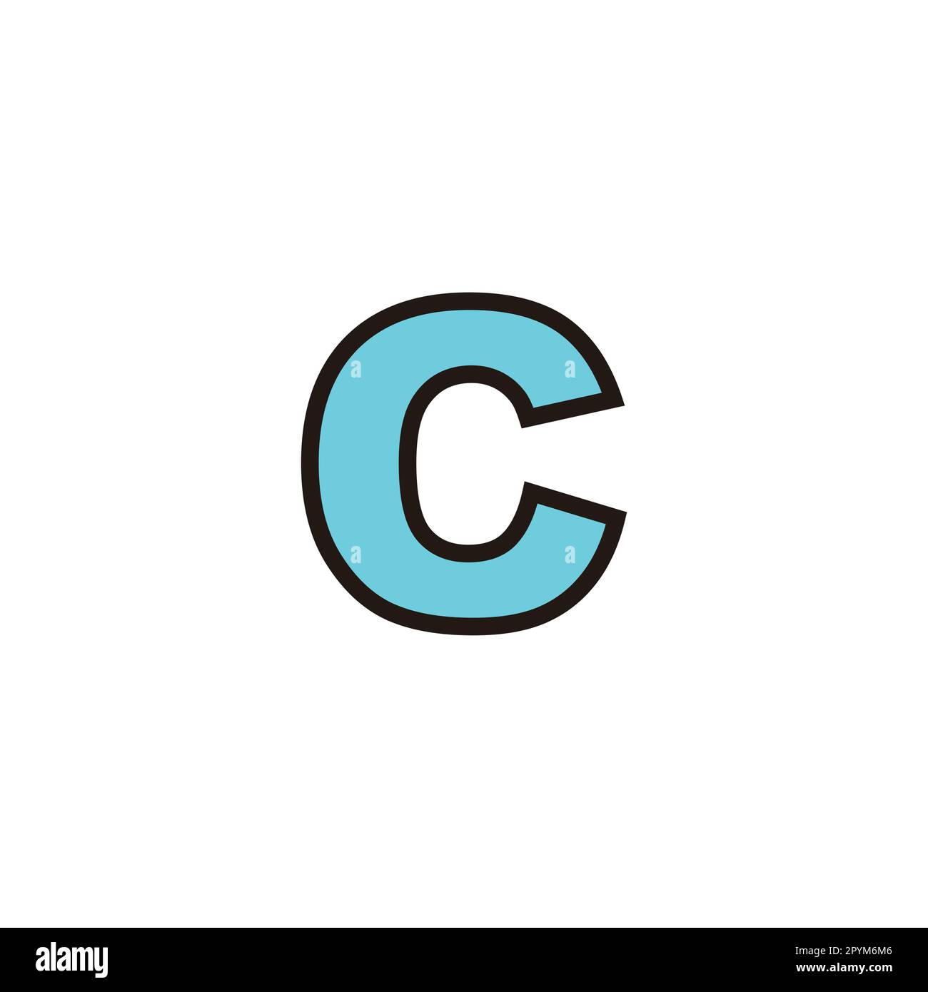 Letter C blue, line geometric symbol simple logo vector Stock Vector ... Letter C blue, line geometric symbol simple logo vector Stock Vector ...