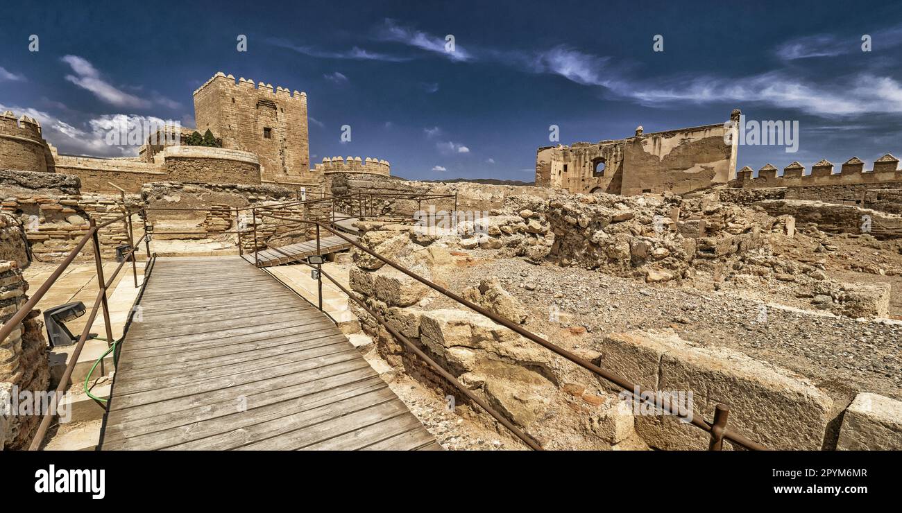 Monumental Complex of Alcazaba of Almería, Castle and Walls of Cerro of ...