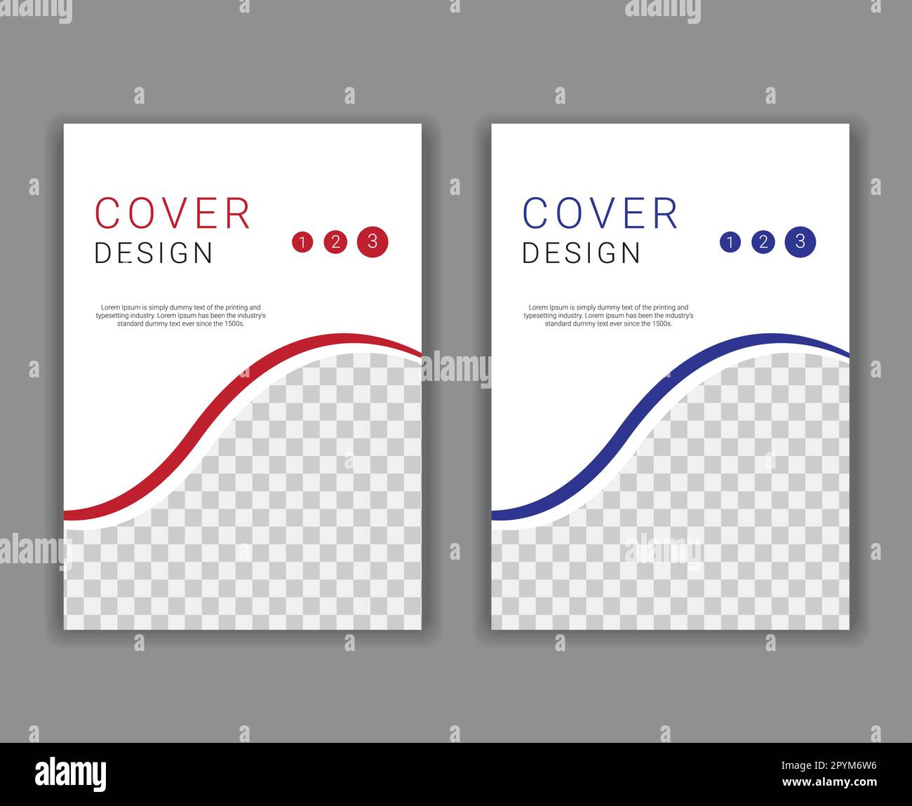 Book Cover Design Template, A4 size Stock Vector Image & Art - Alamy