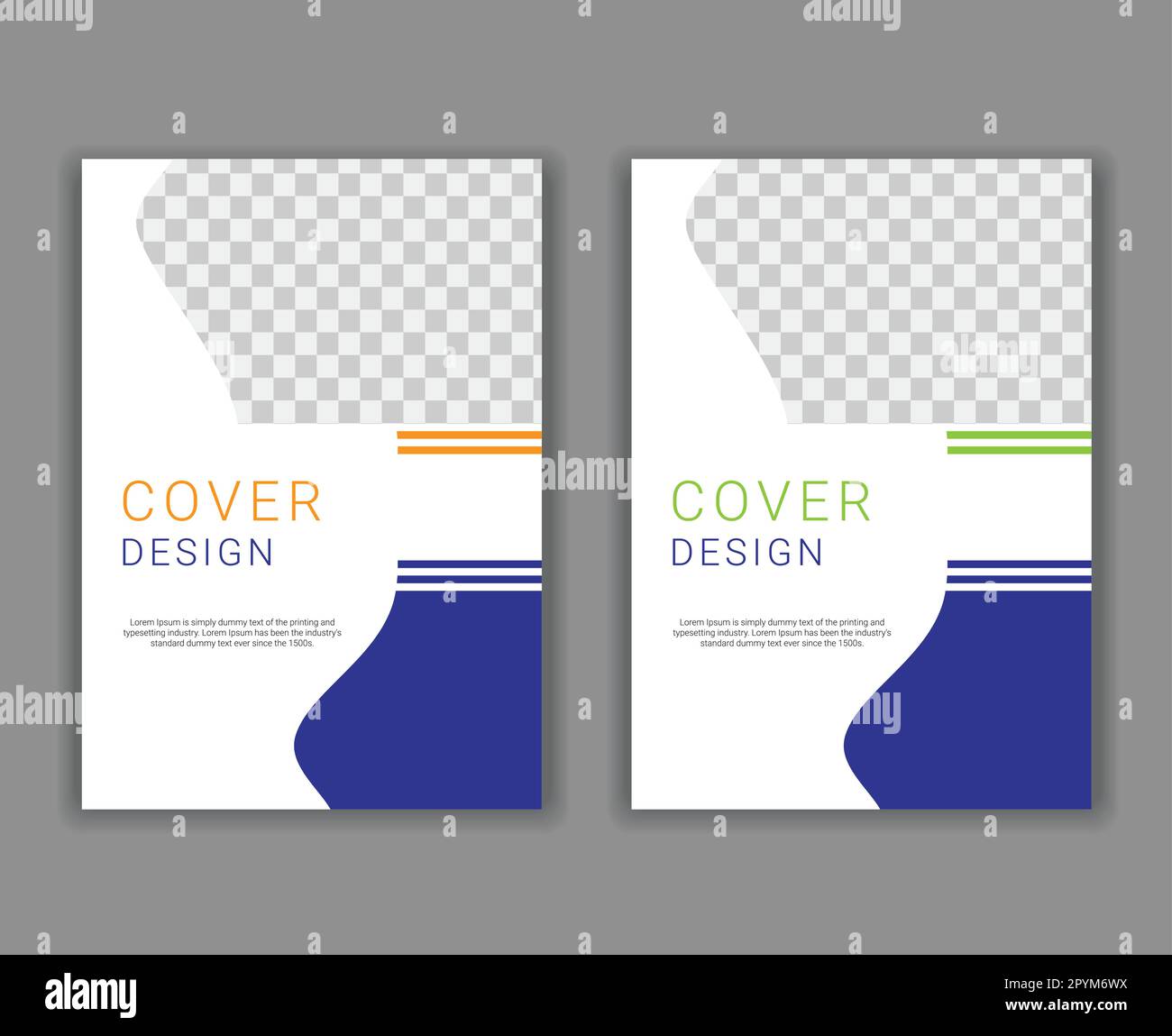 Book Cover Design Template, A4 size Stock Vector Image & Art - Alamy