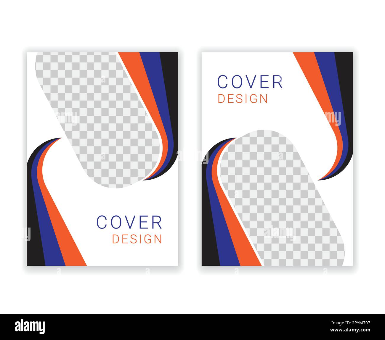 Book Cover Design Template, A4 size Stock Vector Image & Art - Alamy