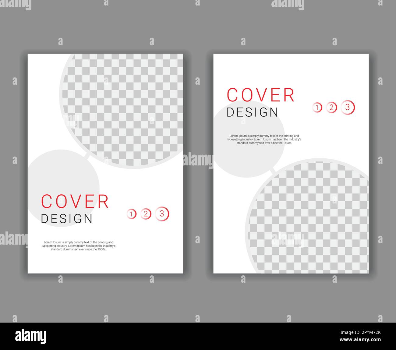 Book Cover Design Template, A4 size Stock Vector Image & Art - Alamy