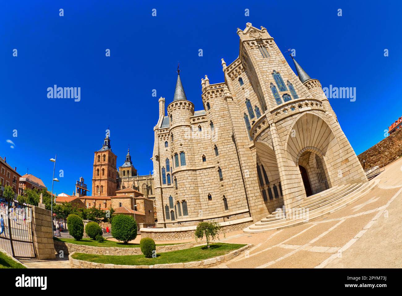 Episcopal Palace of Astorga, Palace of Gaudí, 19th Century Neogothic ...