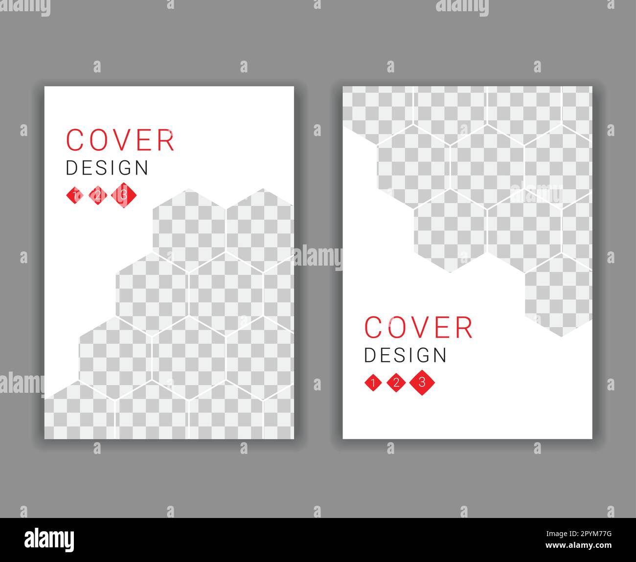 Book Cover Design Template, A4 size Stock Vector Image & Art - Alamy