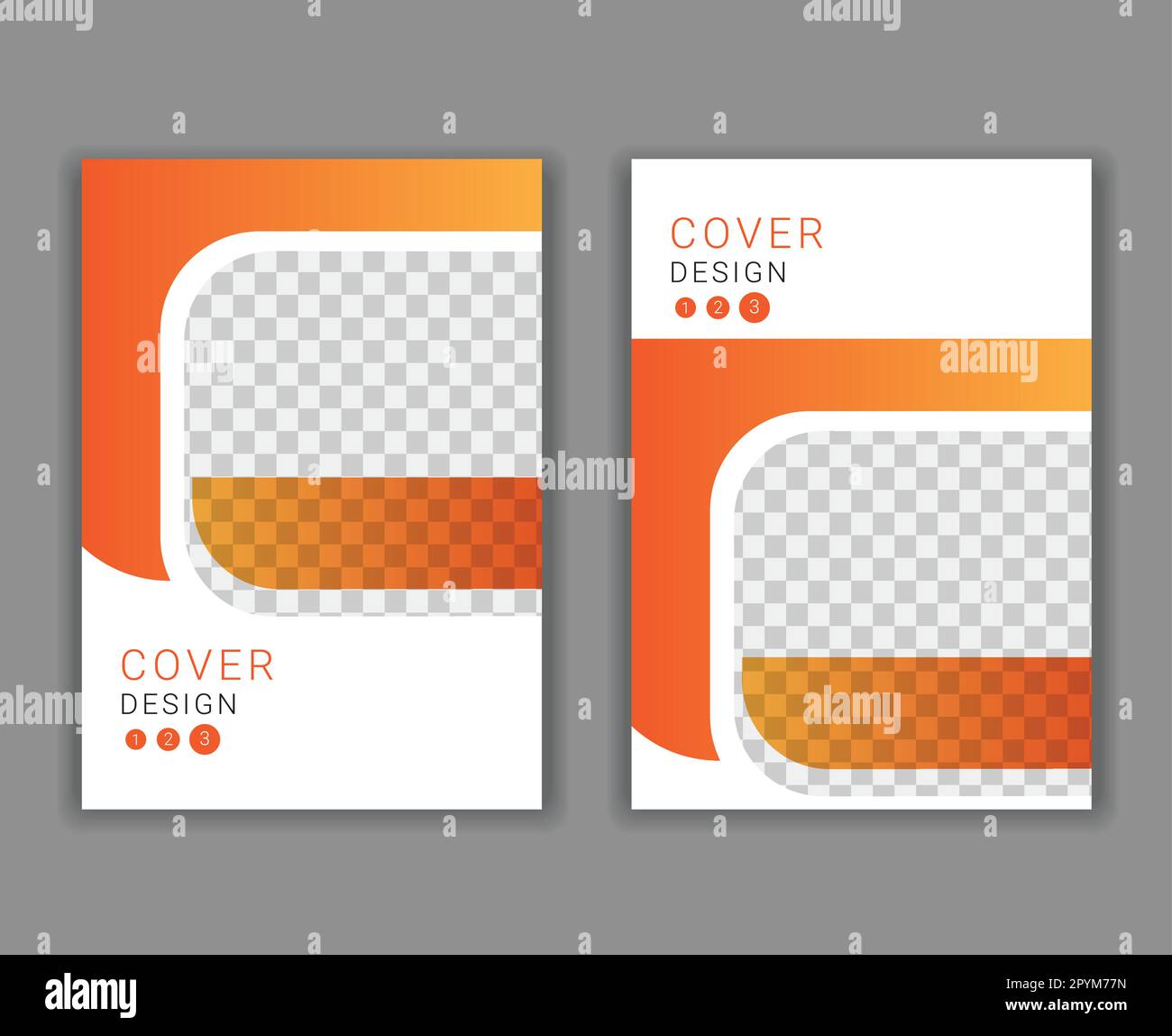 Book Cover Design Template, A4 size Stock Vector Image & Art - Alamy