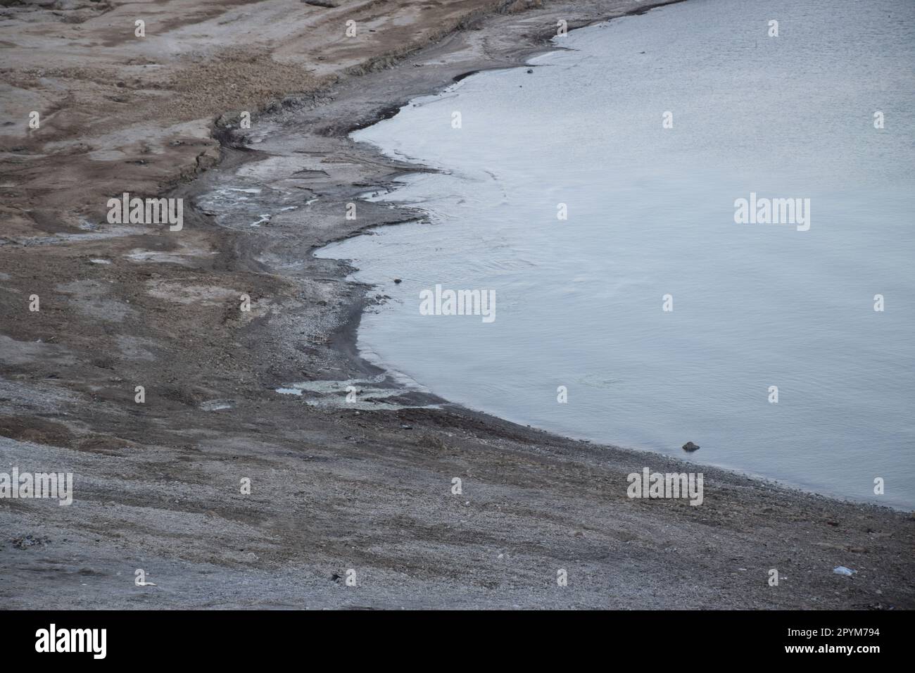 Remains of Mineral Beach and the Hot Springs - Receding sea level and ...