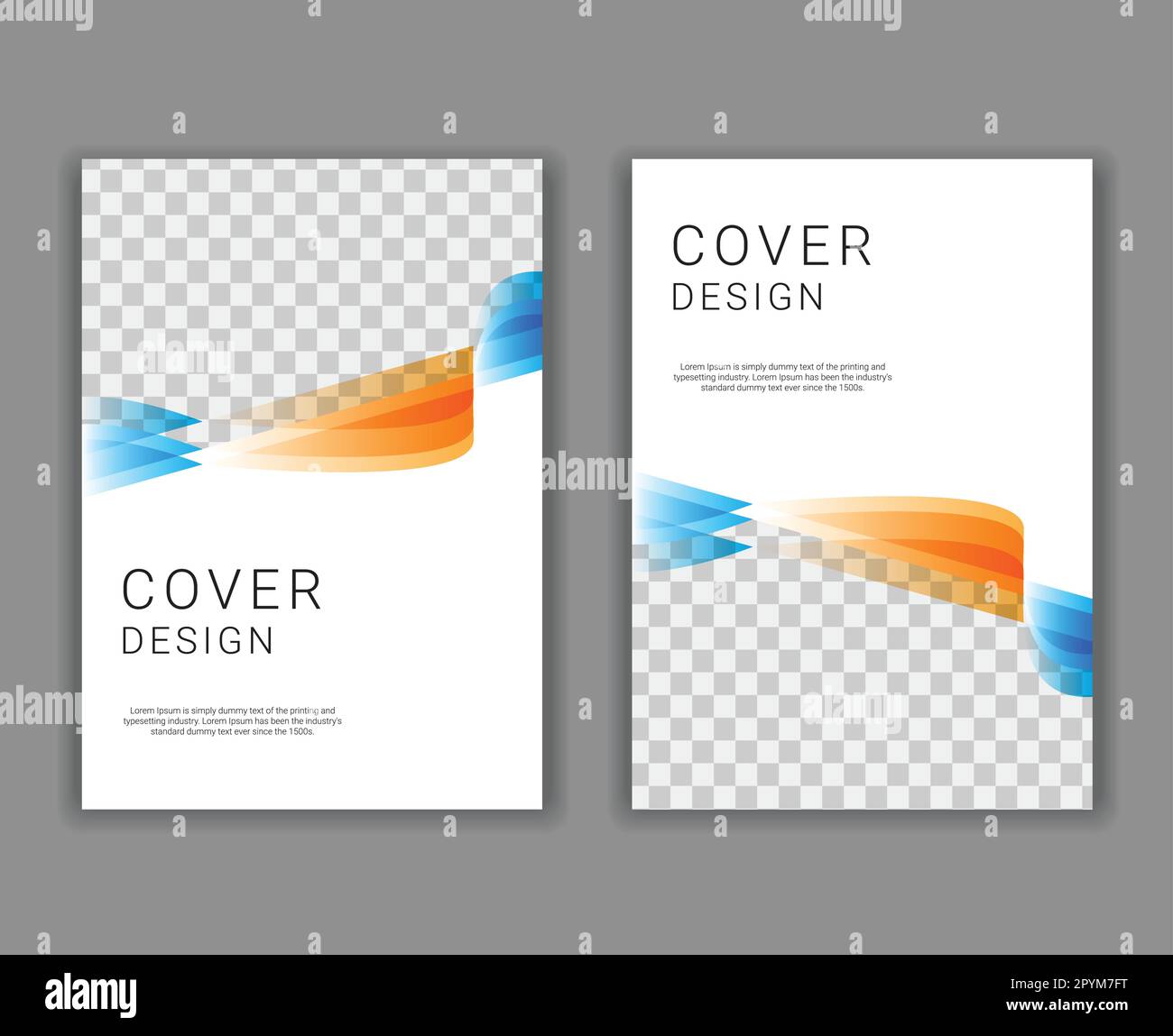 Book Cover Design Template, A4 size Stock Vector Image & Art - Alamy