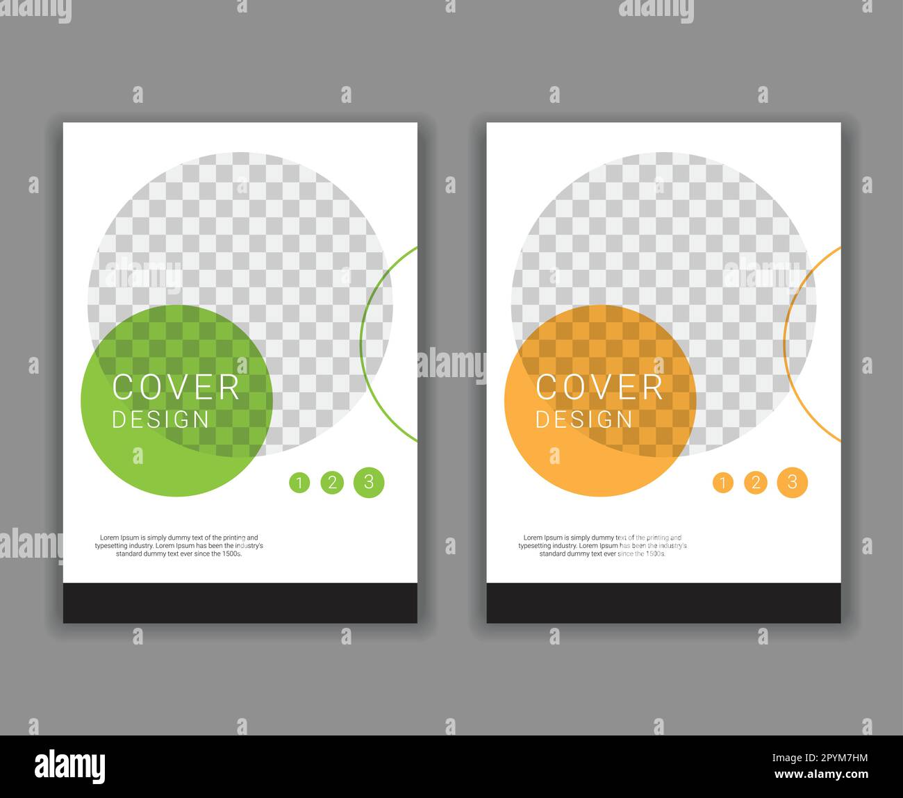 Book Cover Design Template, A4 size Stock Vector Image & Art - Alamy