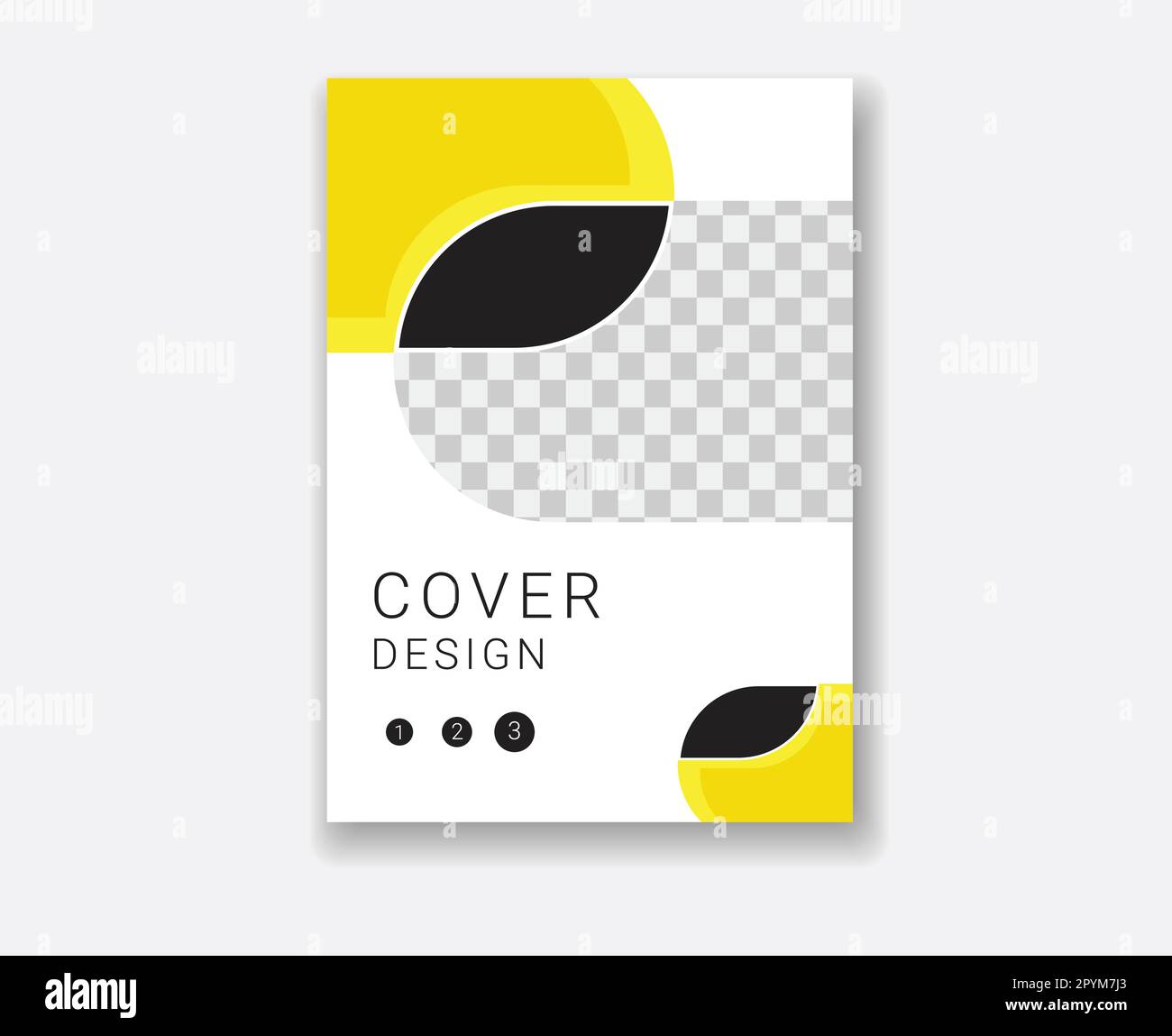 Book Cover Design Template, A4 size Stock Vector Image & Art - Alamy