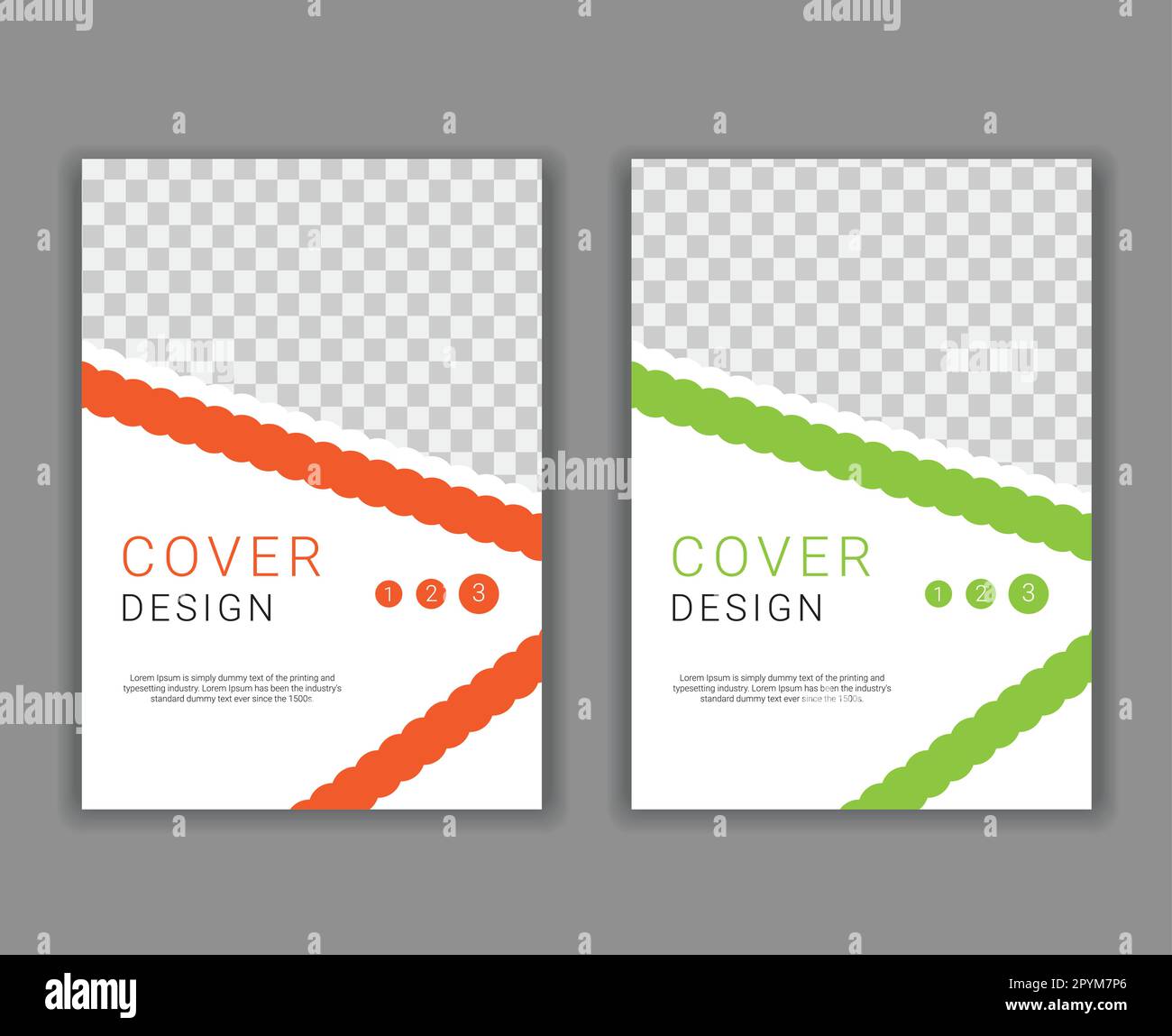 Book Cover Design Template, A4 size Stock Vector Image & Art - Alamy