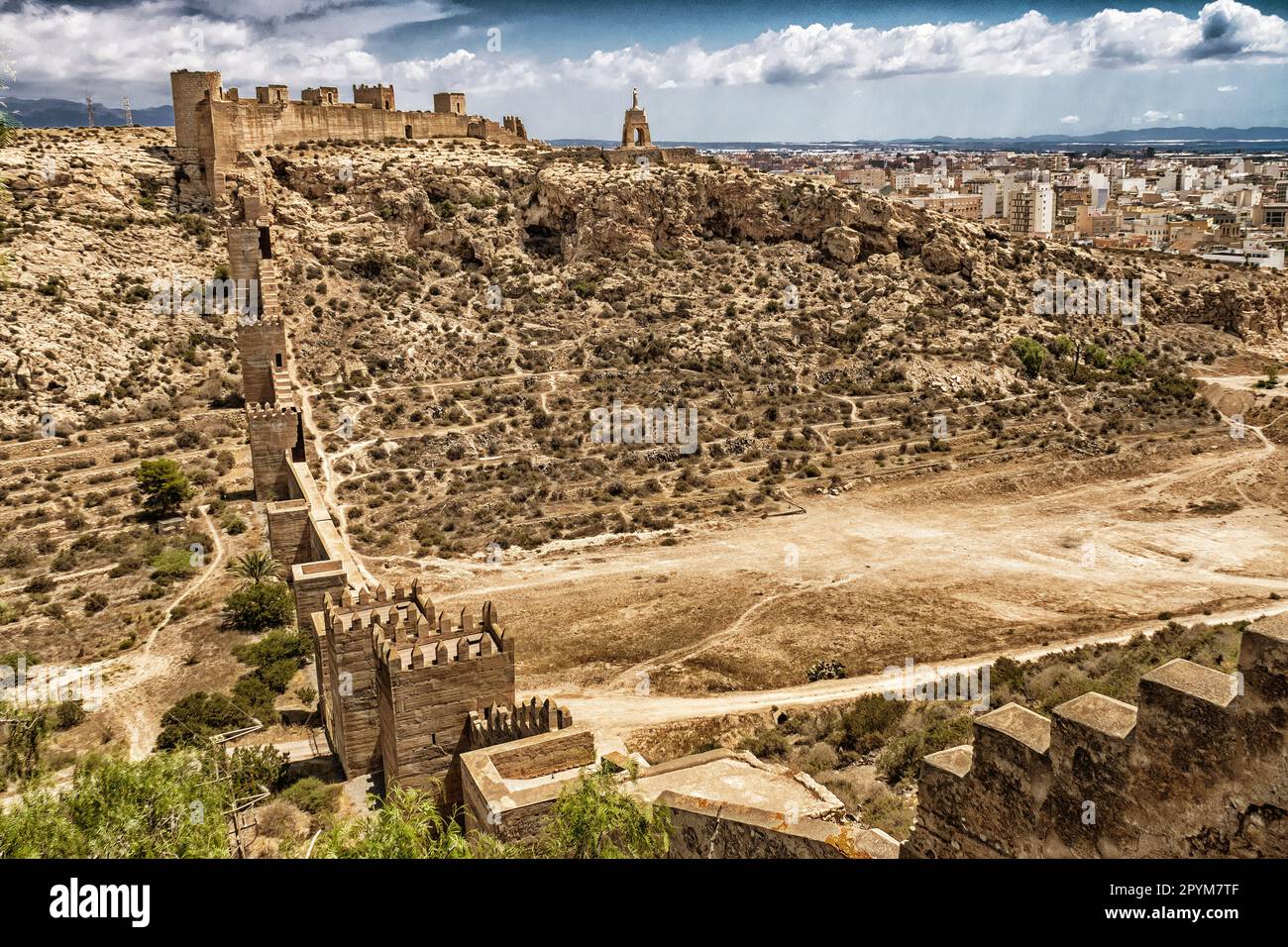 Monumental Complex of Alcazaba of Almería, Castle and Walls of Cerro of ...