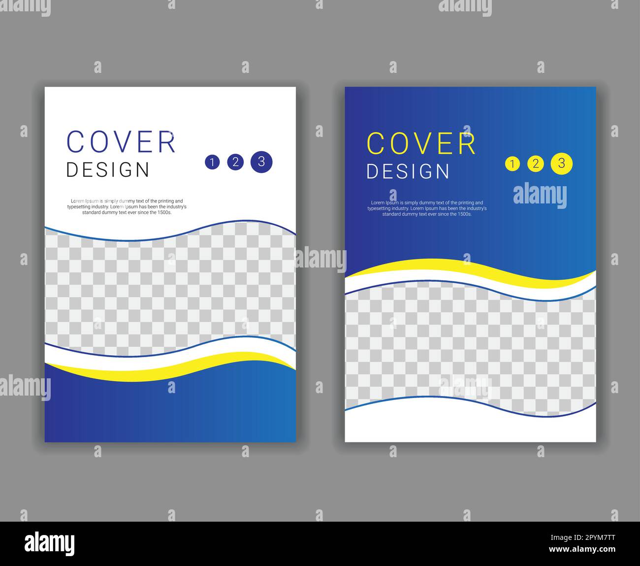 Book Cover Design Template, A4 size Stock Vector Image & Art - Alamy