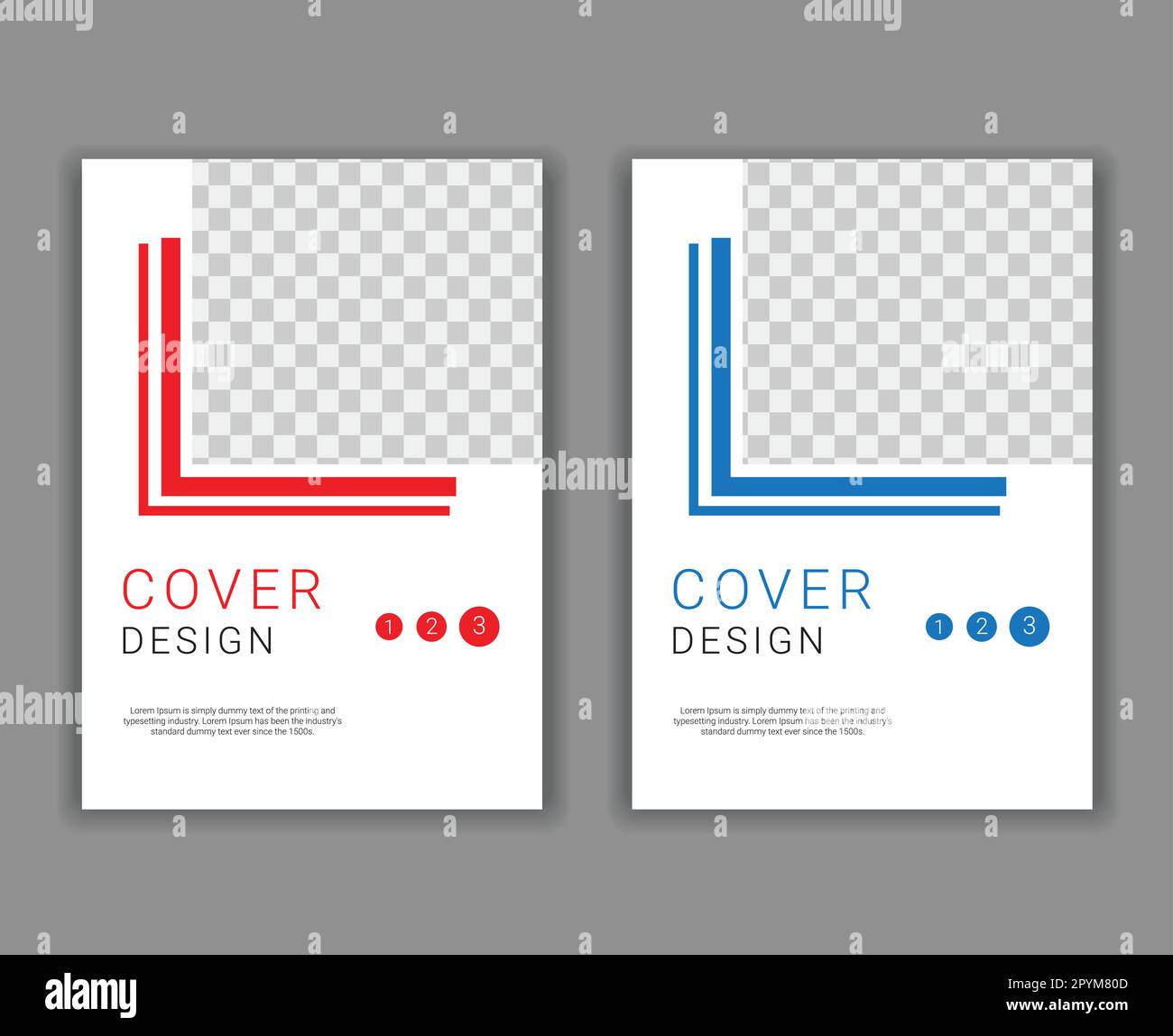 Book Cover Design Template, A4 size Stock Vector Image & Art - Alamy