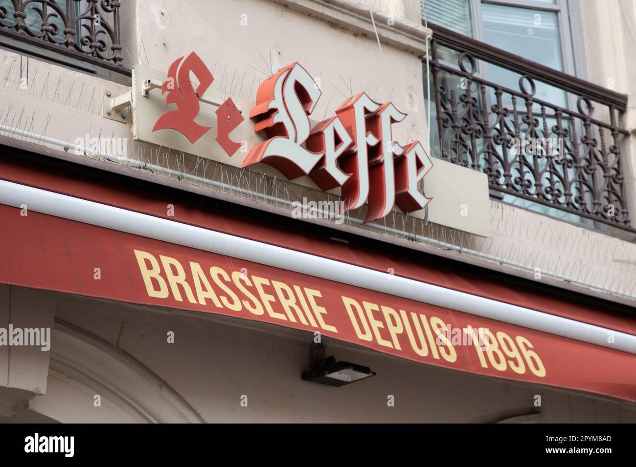 Bordeaux , Aquitaine France - 05 02 2023 : leffe Belgian beer sign ...