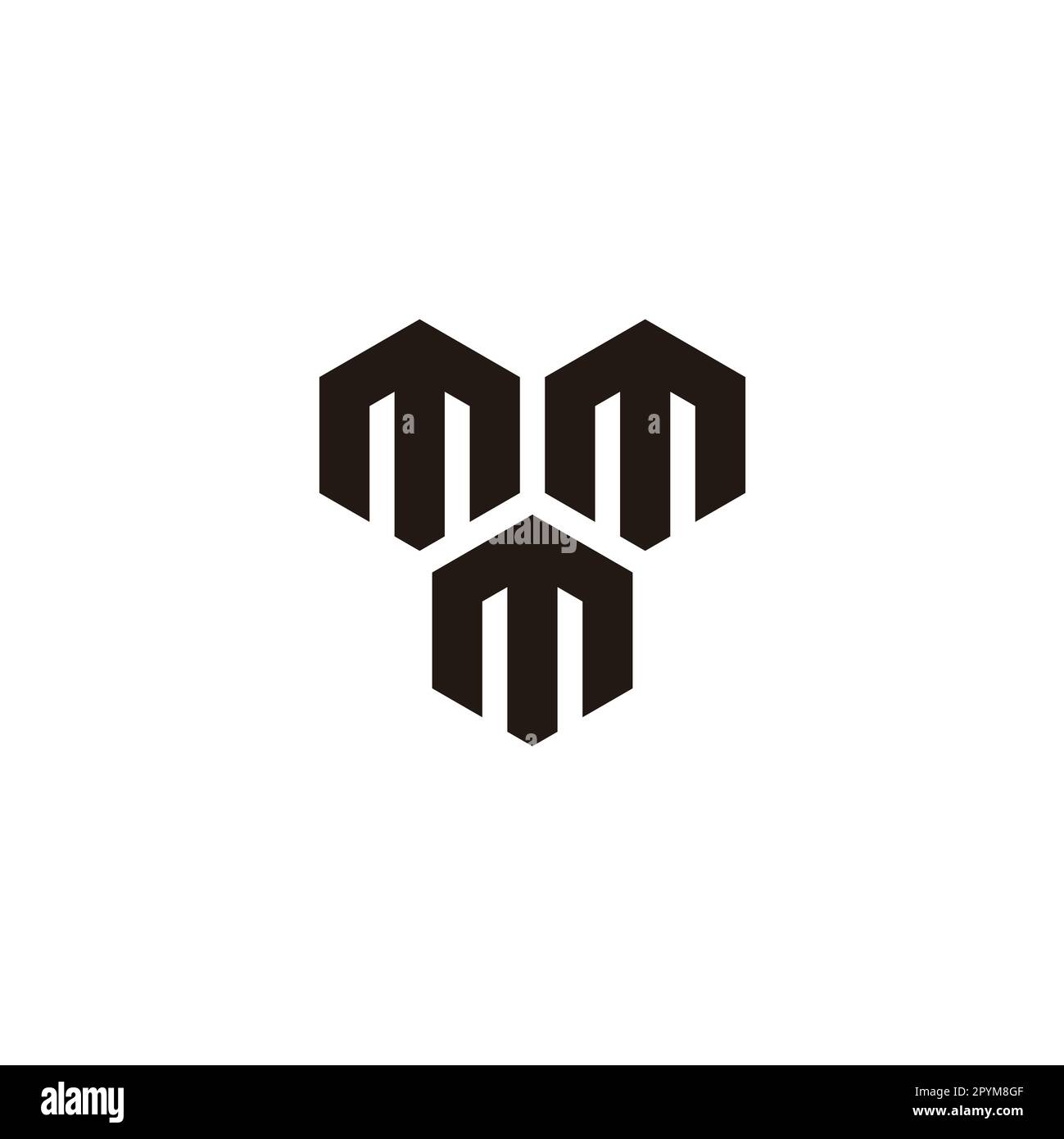 M w letters vector vectors hi-res stock photography and images - Alamy