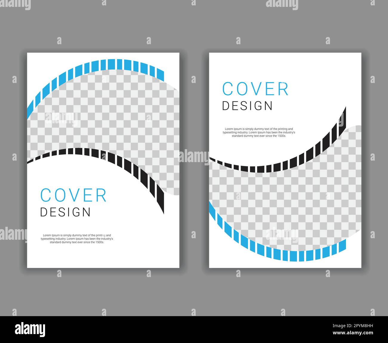Book Cover Design Template, A4 size Stock Vector Image & Art - Alamy