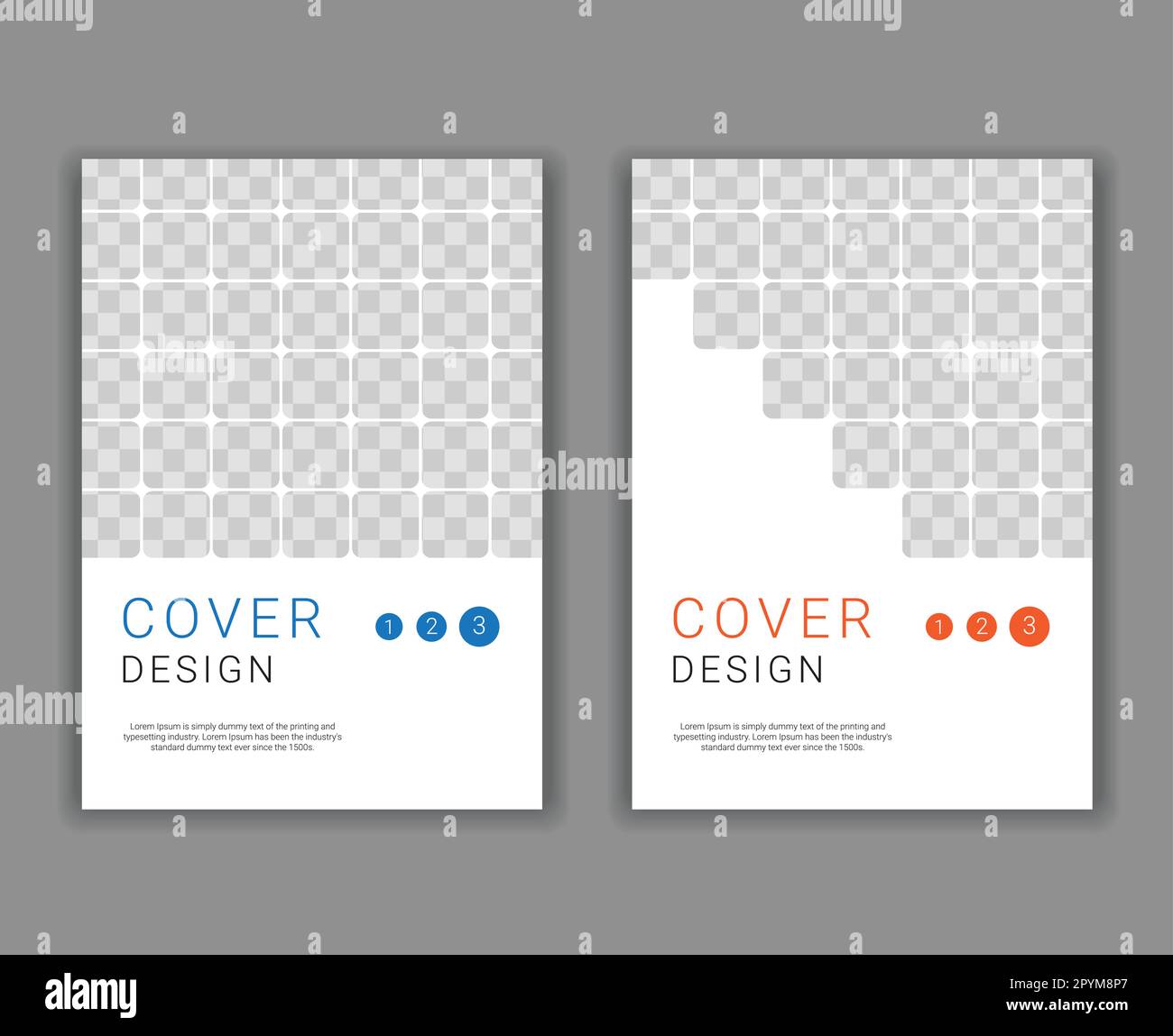 Book Cover Design Template, A4 size Stock Vector Image & Art - Alamy