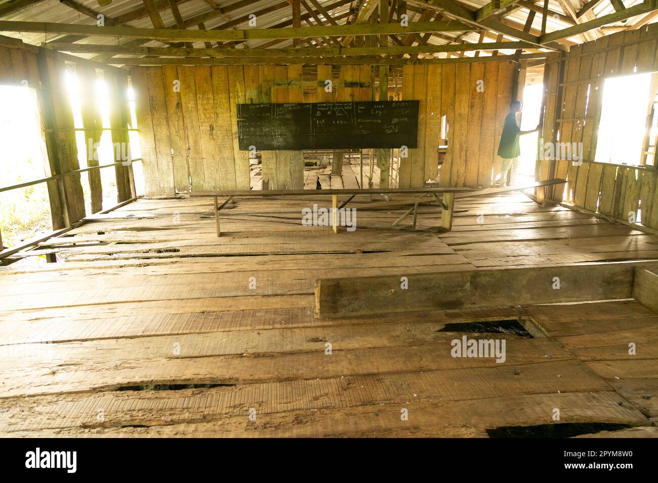 Ondo State, Nigeria - May 2nd, 2023 - A dilapidated classroom at ...