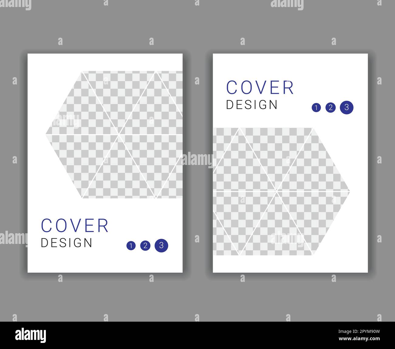 Book Cover Design Template, A4 size Stock Vector Image & Art - Alamy