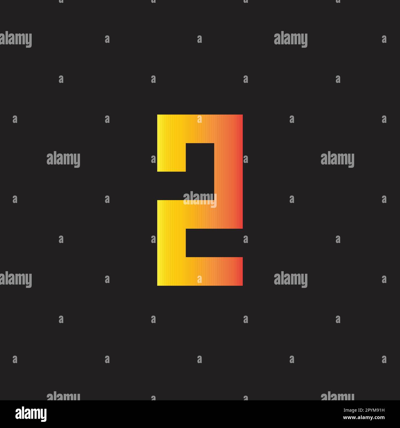 Number 2 j Stock Vector Images - Alamy