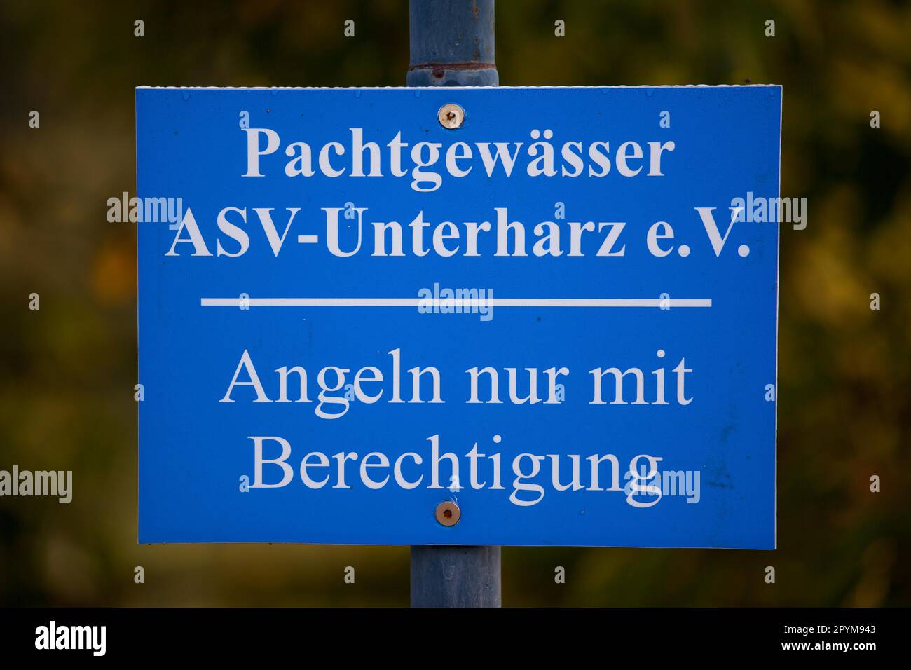 Fishing by permit only sign hi-res stock photography and images - Alamy