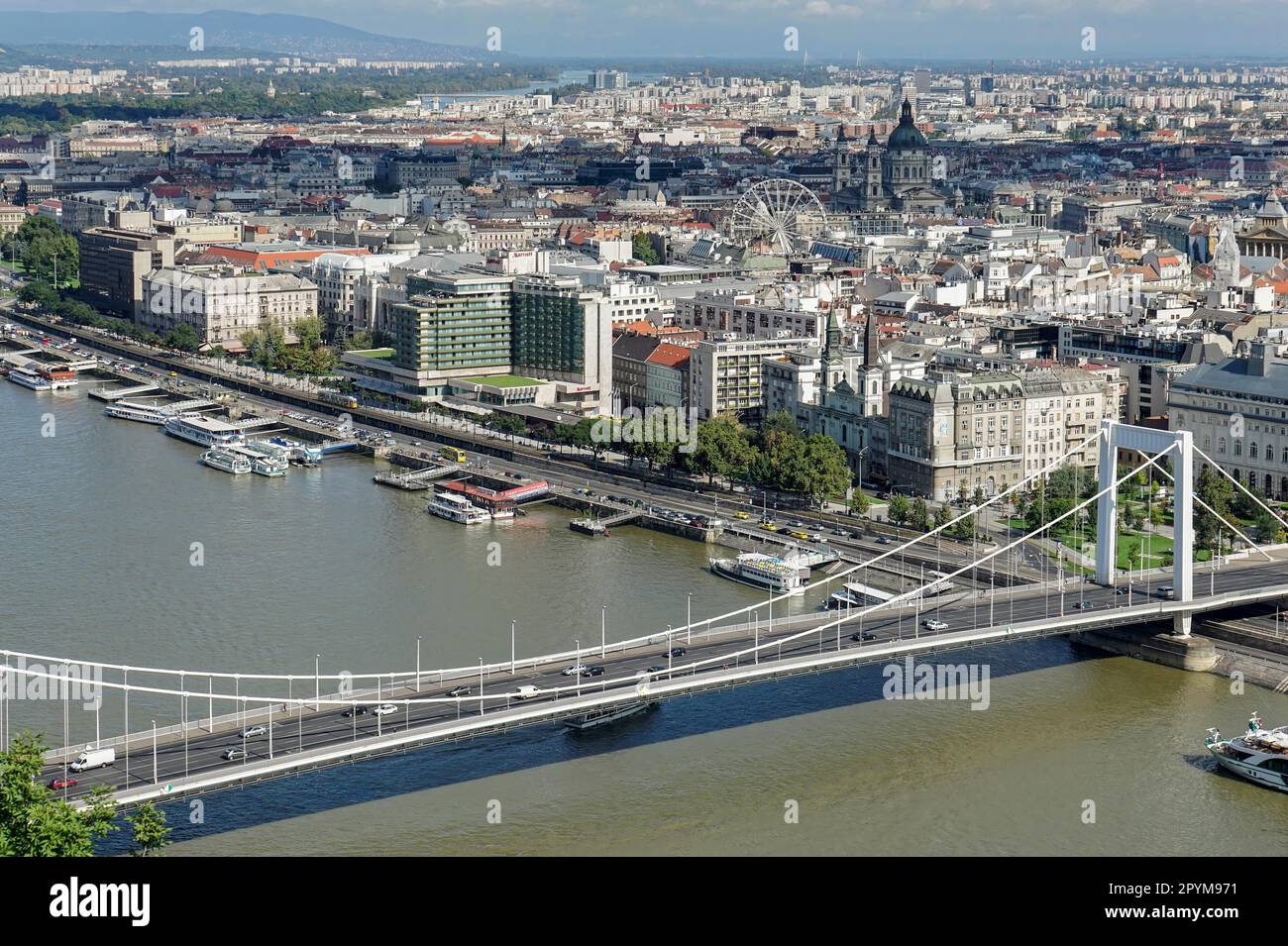 View of the River Danube in Budapest Stock Photo - Alamy
