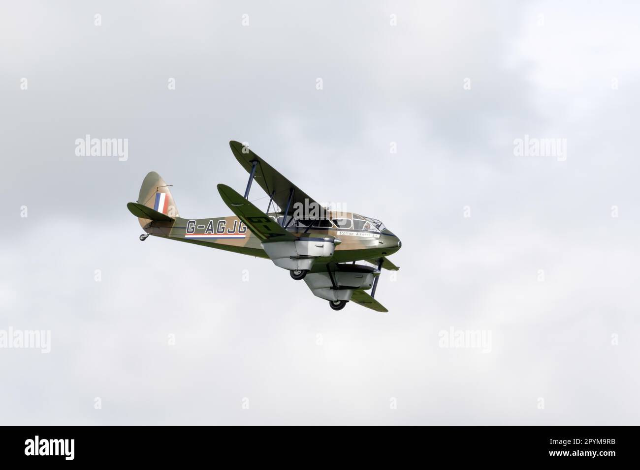 de Havilland DH89a Dragon Rapide Stock Photo - Alamy