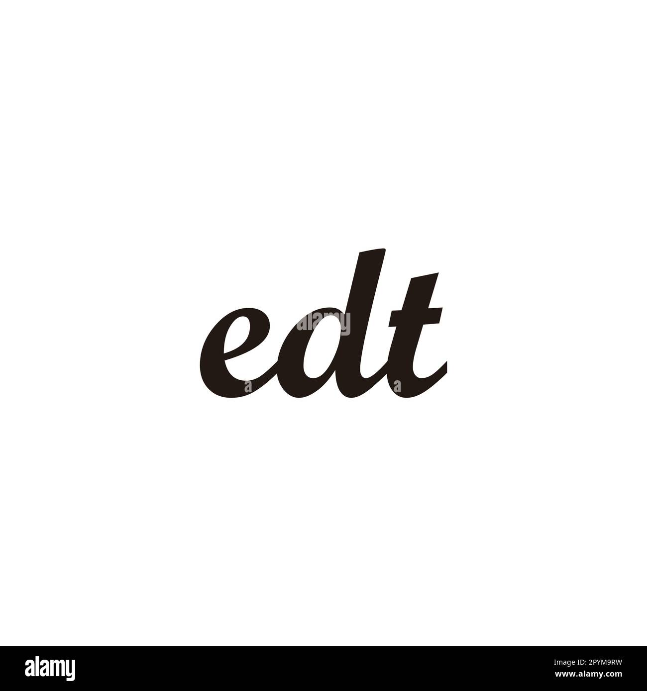 Edt logo hi-res stock photography and images - Alamy