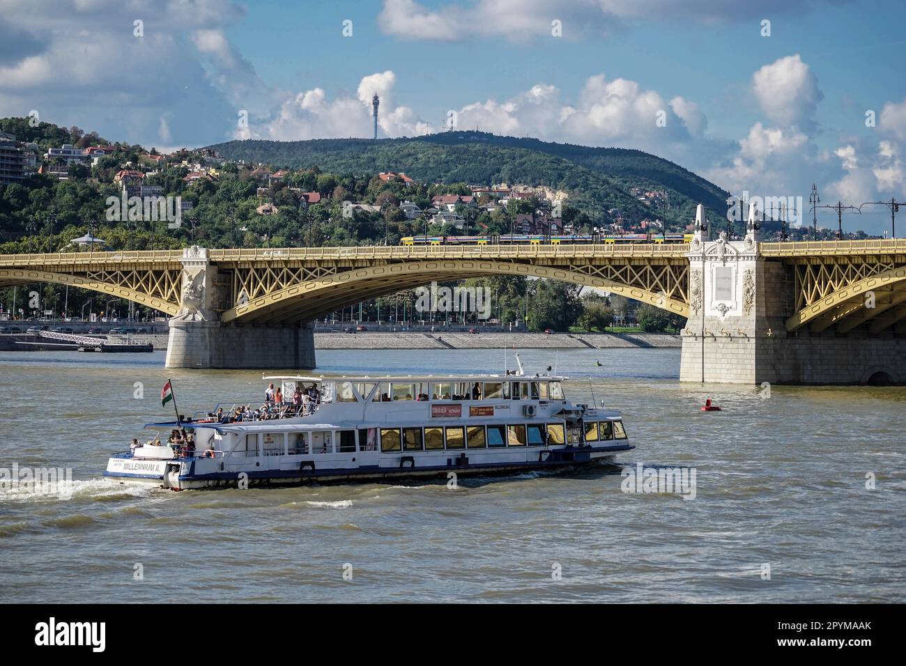Margaret Bridge in Budapest Stock Photo - Alamy