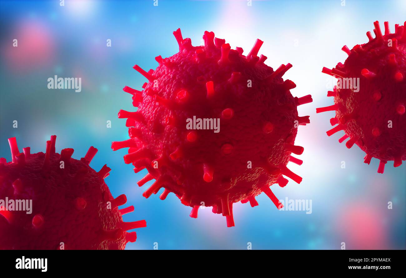 Microbes in the body. Immune protection against infection. Study of ...