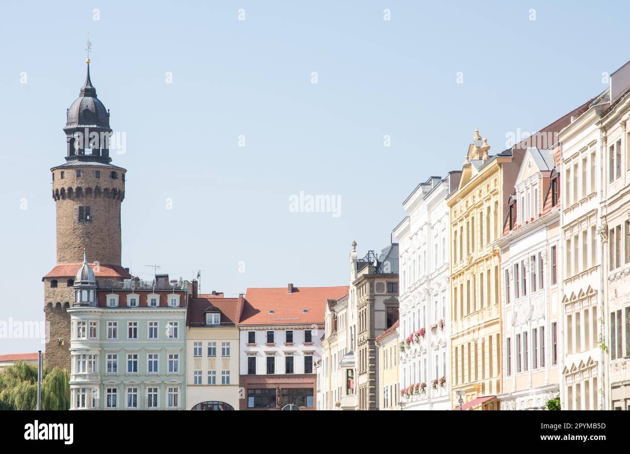The Reichenbach Tower (tower) of Goerlitz (Saxony Stock Photo - Alamy