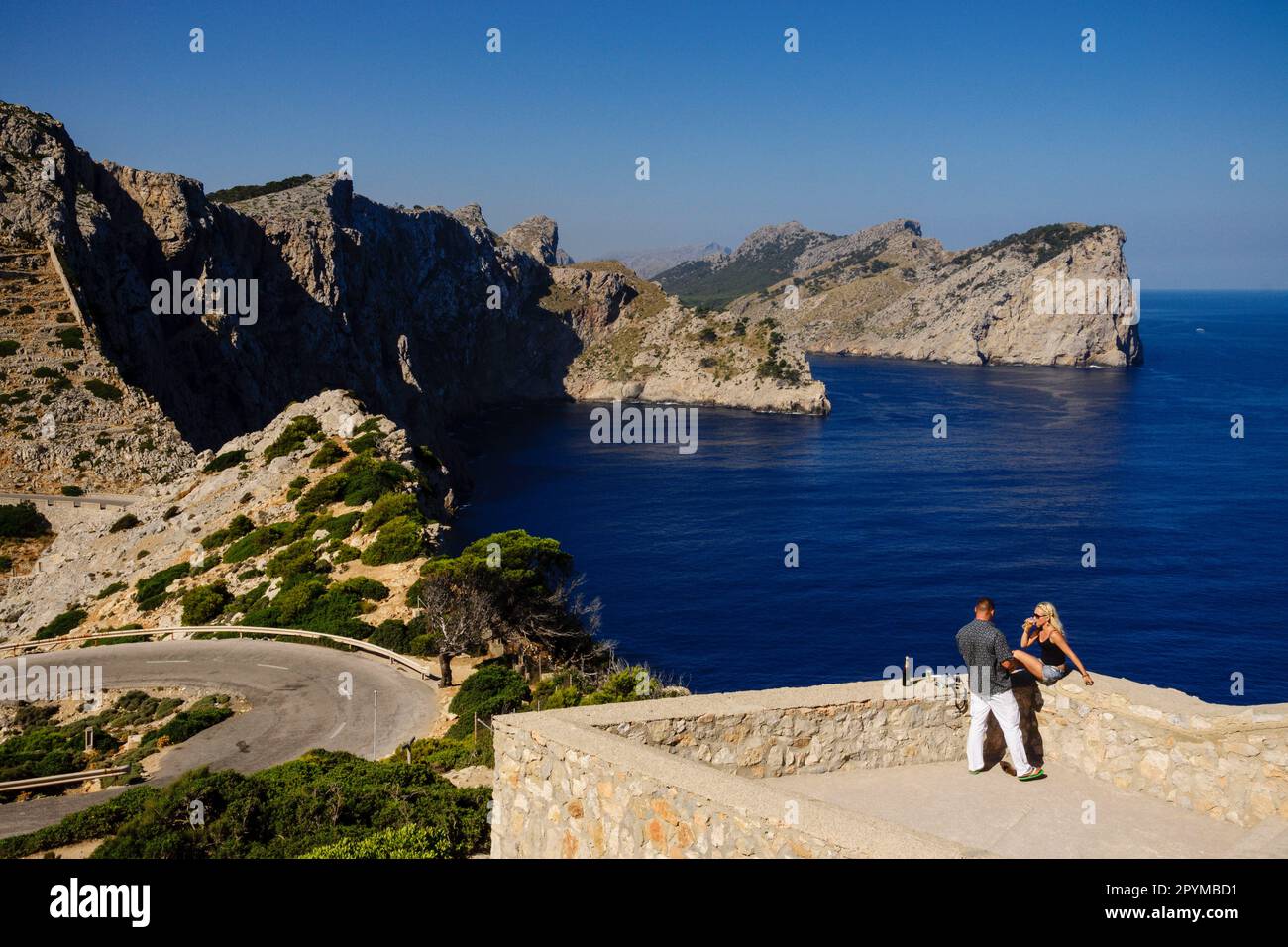 Formentor lighthouse, designed by Emili Pou in 1927, cape Formentor ...