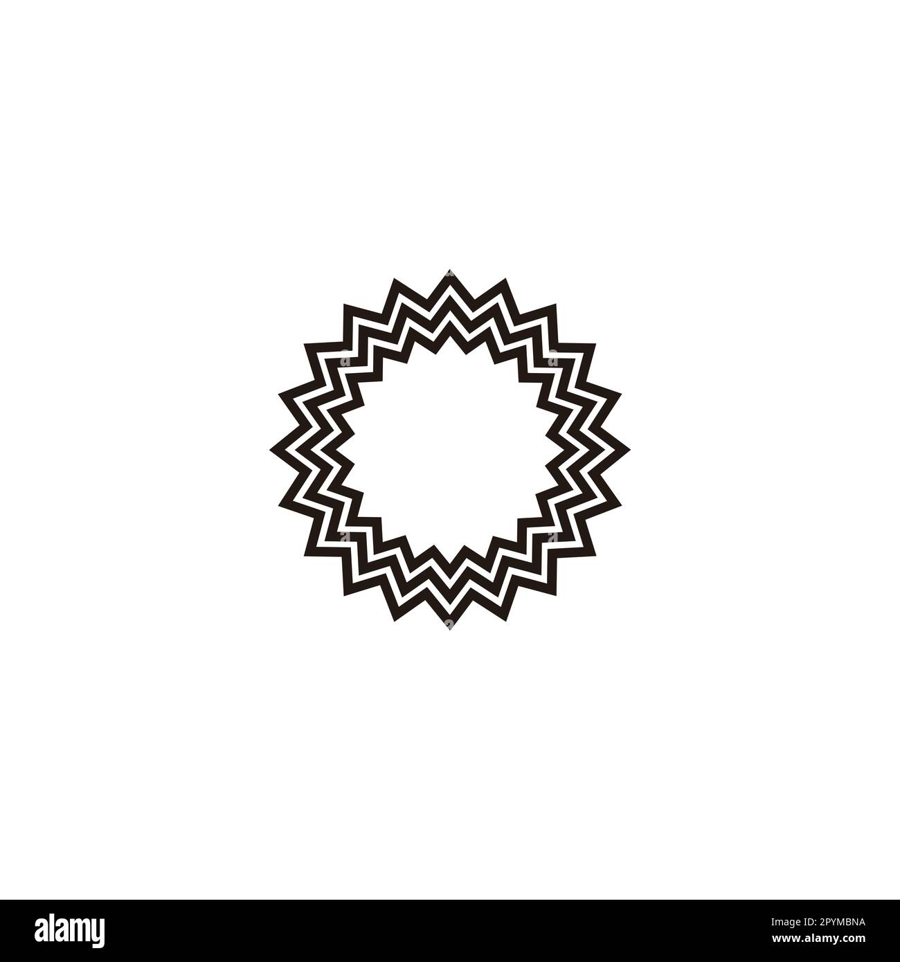 Frame, three lines geometric symbol simple logo vector Stock Vector ... Frame, three lines geometric symbol simple logo vector Stock Vector ...