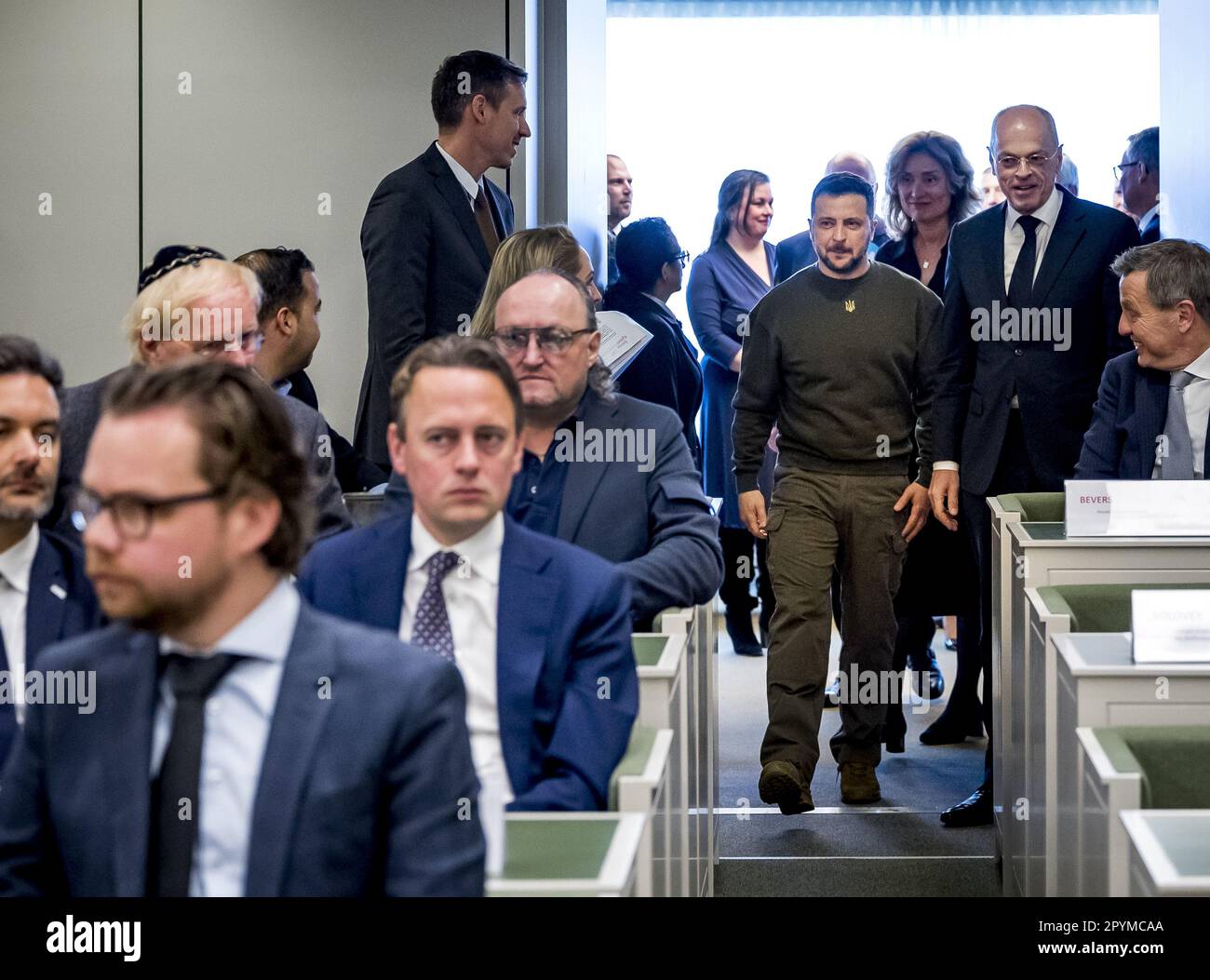 The Hague, Netherlands. 04th May, 2023. THE HAGUE - Ukrainian President ...