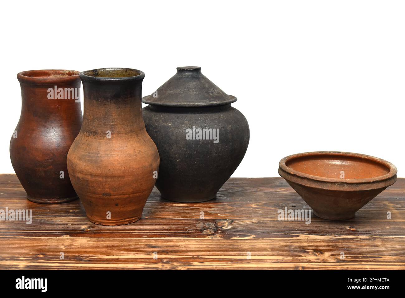 Hand made earthenware bowl top view hi-res stock photography and images ...