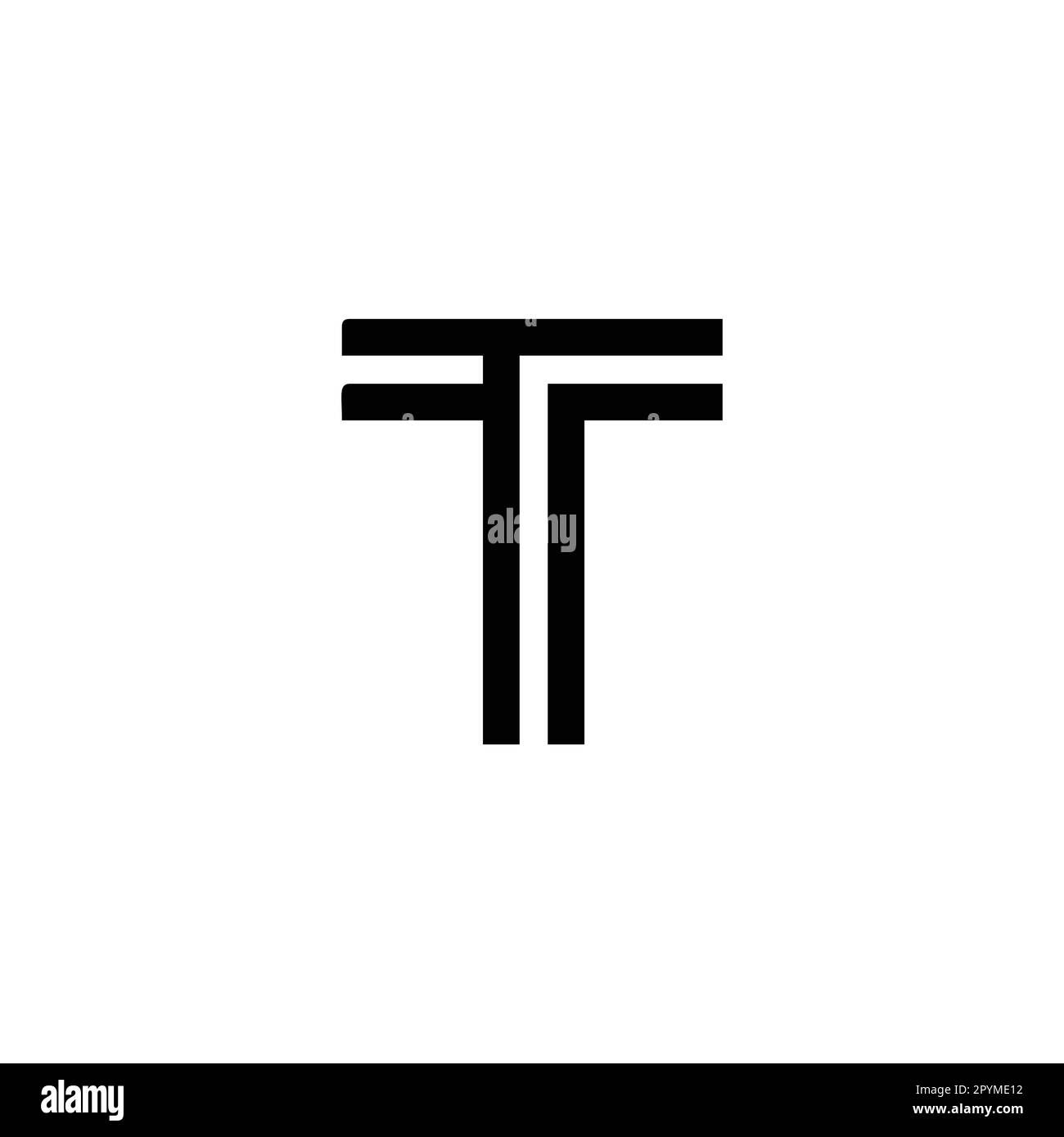 Letter T lines geometric symbol simple logo vector Stock Vector Image ...