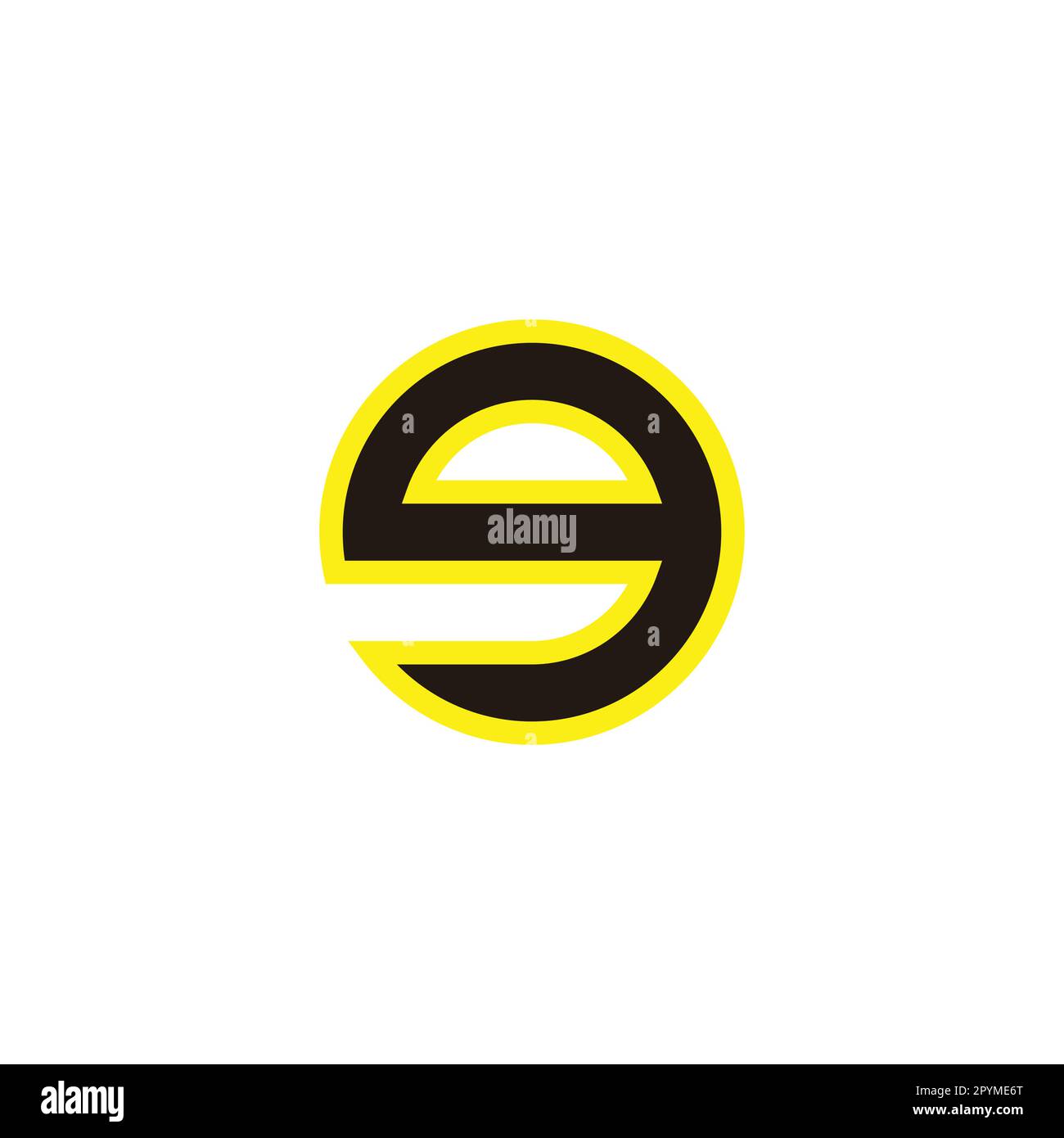 Letter g circle, neon geometric symbol simple logo vector Stock Vector ...