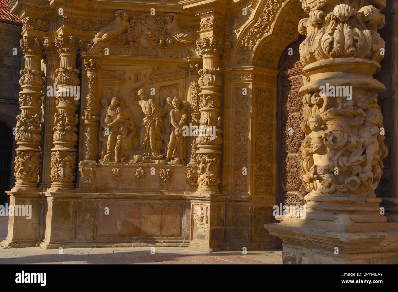 Astorga, Cathedral, Via de la plata, Ruta de la plata, Leon province ...