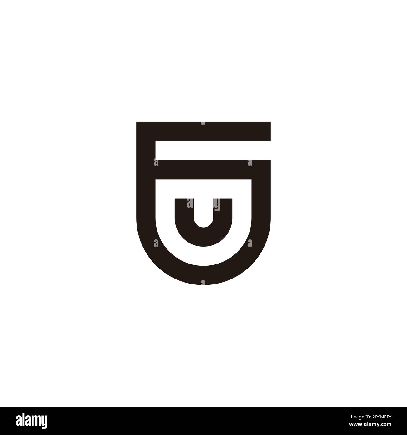 Shield defense logo in Cut Out Stock Images & Pictures - Alamy