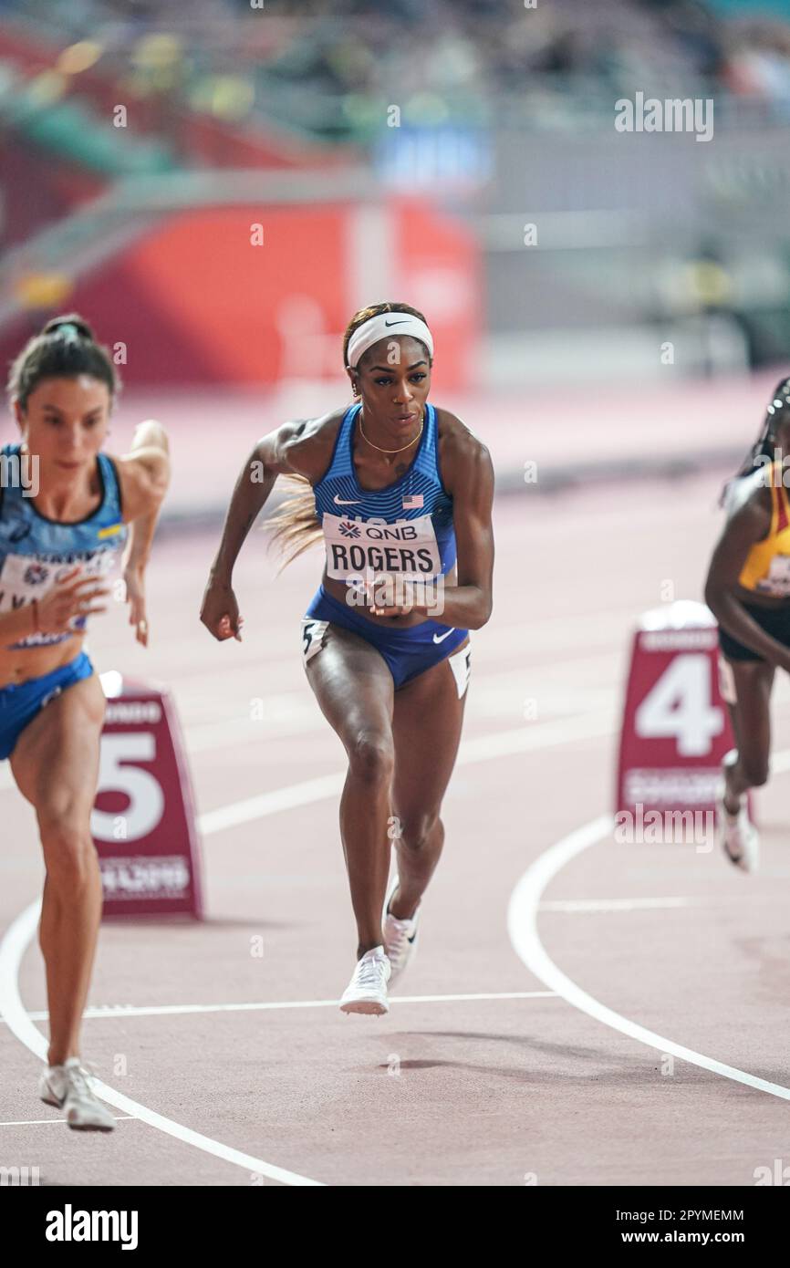 Raevyn rogers doha 2019 hi-res stock photography and images - Alamy