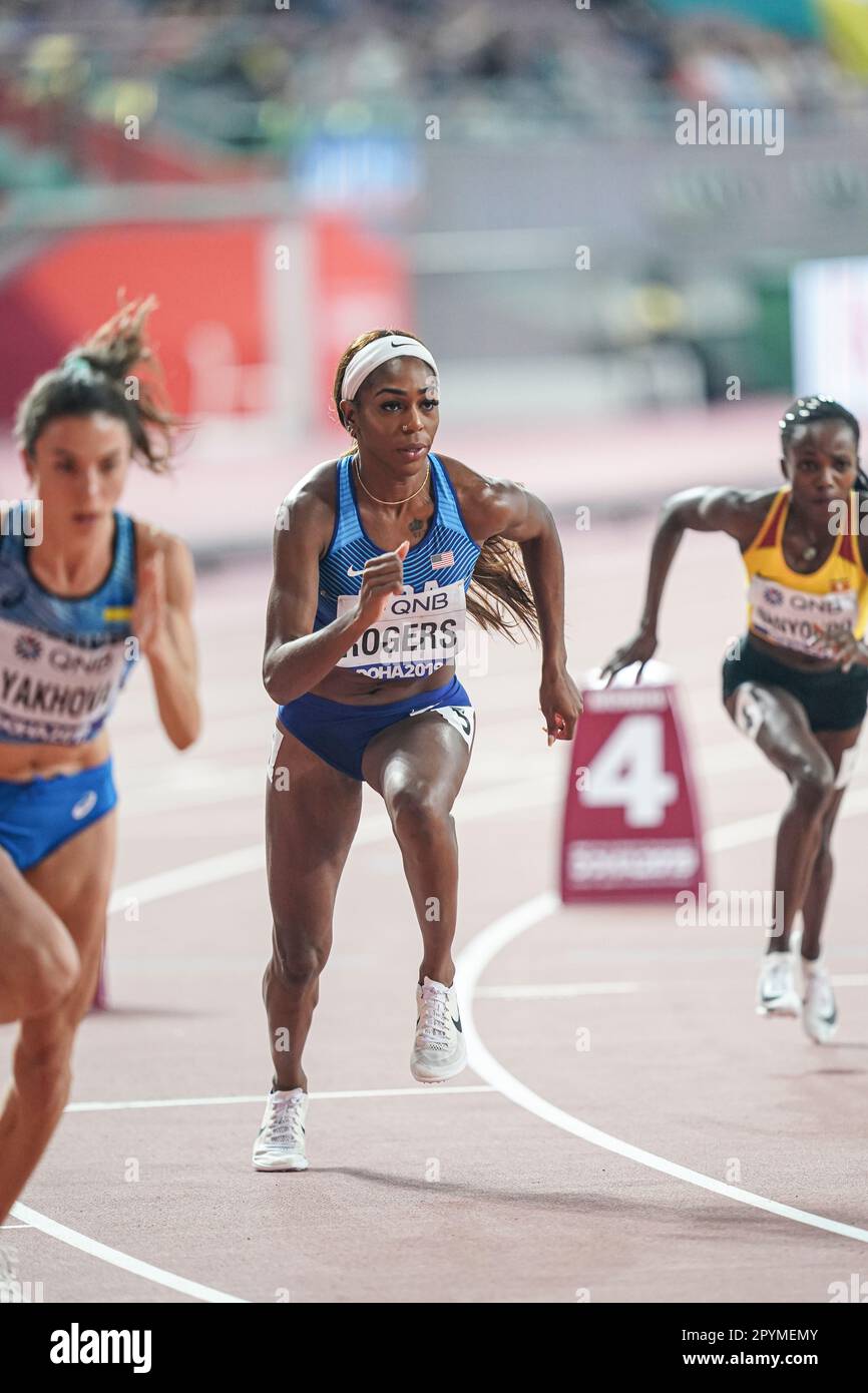 Raevyn rogers doha 2019 hi-res stock photography and images - Alamy