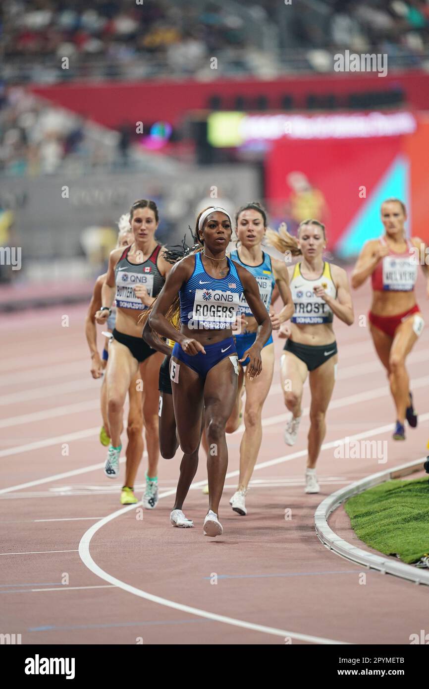 Raevyn rogers doha 2019 hi-res stock photography and images - Alamy