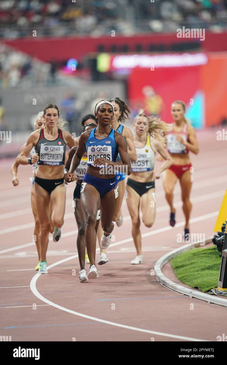 Raevyn rogers doha 2019 hi-res stock photography and images - Alamy